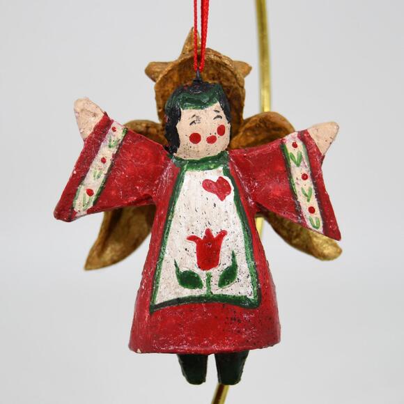 House Of Hatten | Holiday | Rare House Of Hatten Angel Red And Green ...